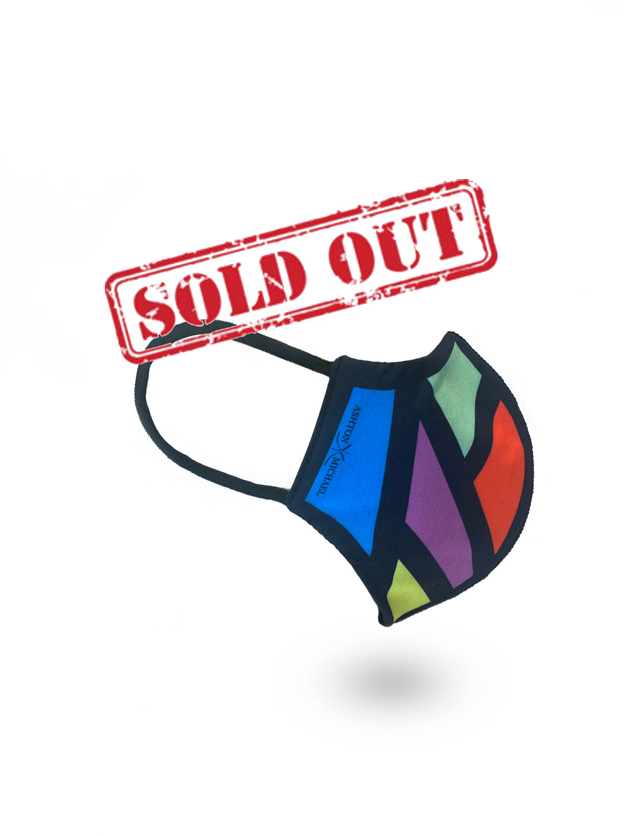 Stained glass mask - MM x AM colab – Ashton Michael